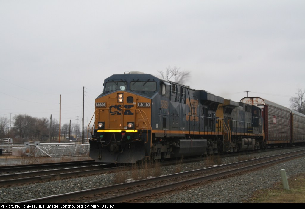 CSX 5389 + 152